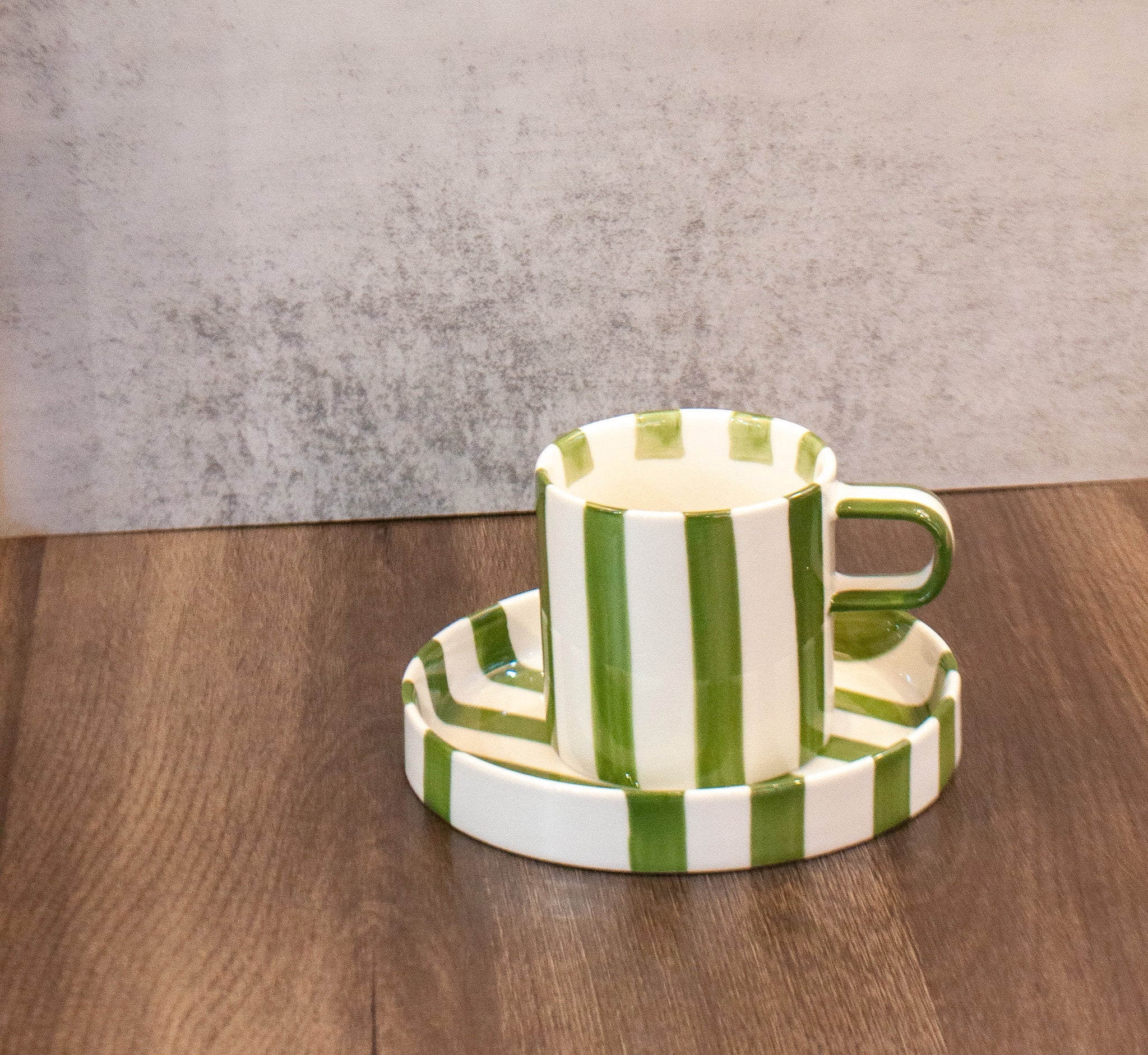 Chelsea Striped Cup and Plate Gift Set – Firehouse Gifts