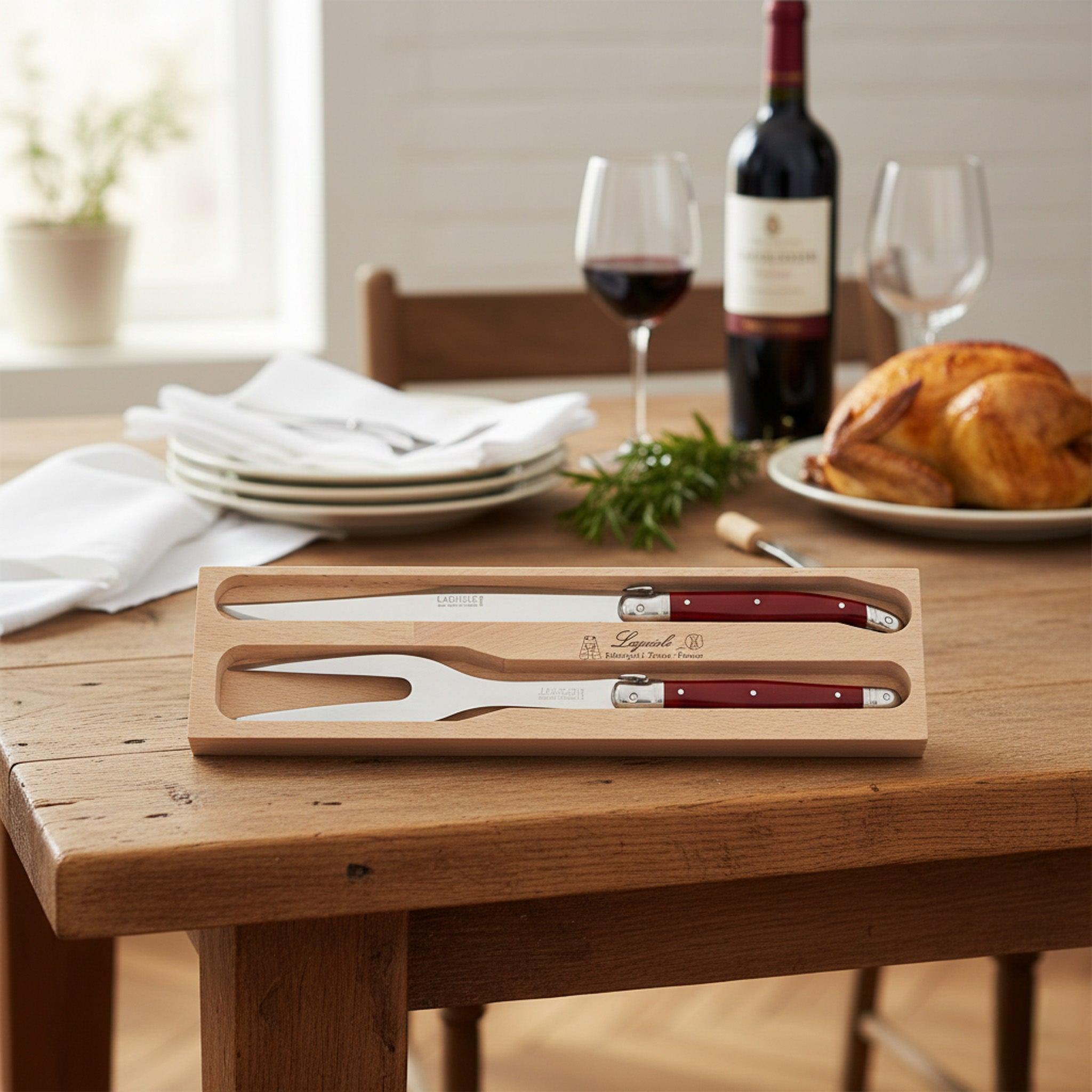 Andre Verdier Carving Set 2pc – Firehouse Gifts