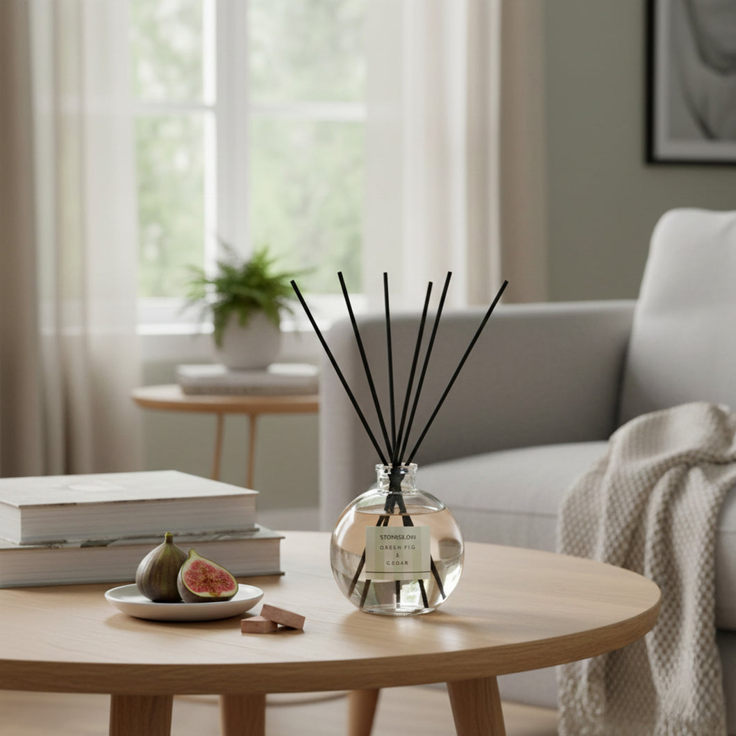 Stone Glow Green Fig and Cedar Diffuser – Firehouse Gifts